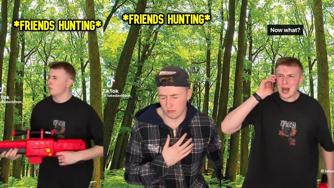 LUKE DAVIDSON FUNNY Compilation №222 / friends hunting - YouTube