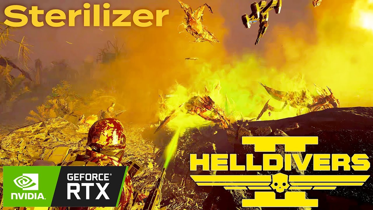 Helldivers 2: 4K Super Helldive-10 Difficulty - Blitz: Search and Destroy on Pandion-XXIV - YouTube