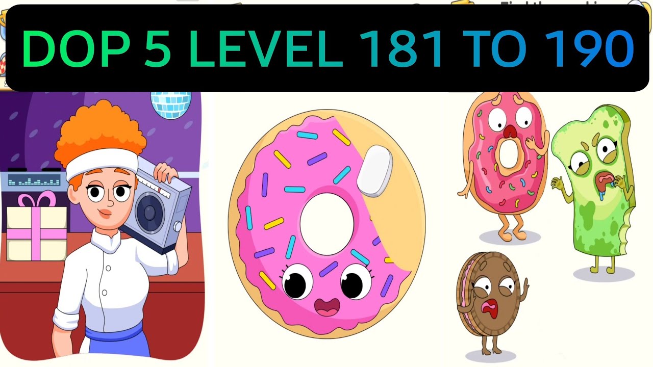 DOP 5 Level 181 TO 190 - YouTube