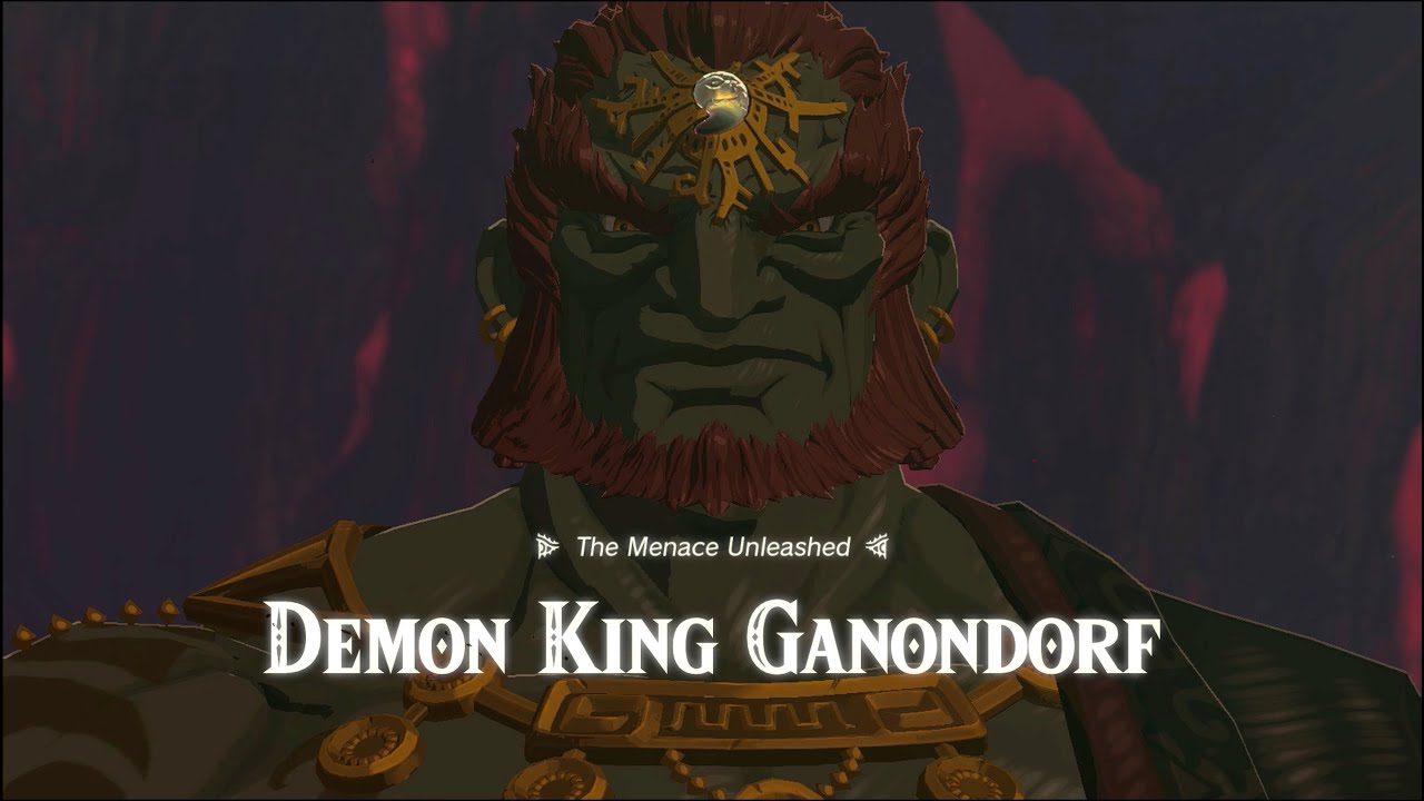 The Menace Unleashed - Demon King Ganondorf (Zelda - Tears of the ...