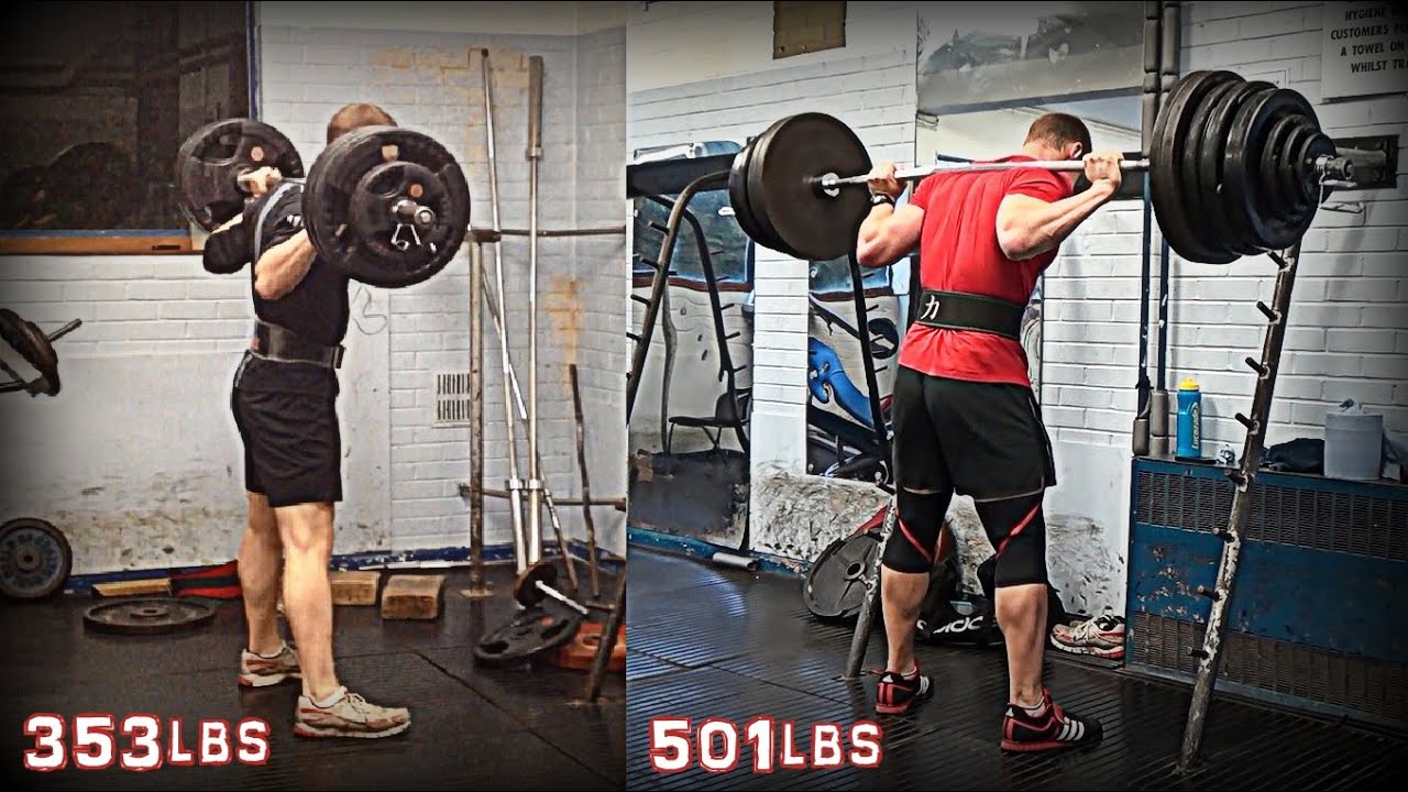 EPIC 1 YEAR SQUAT TRANSFORMATION!! 353lbs to 501lbs - YouTube
