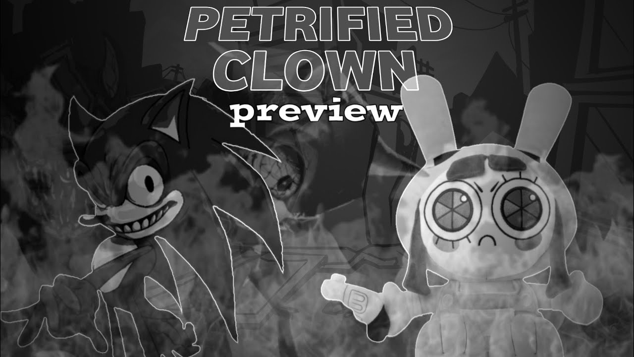 FNF: Petrified Clown Preview - (FT. Pomni) - YouTube