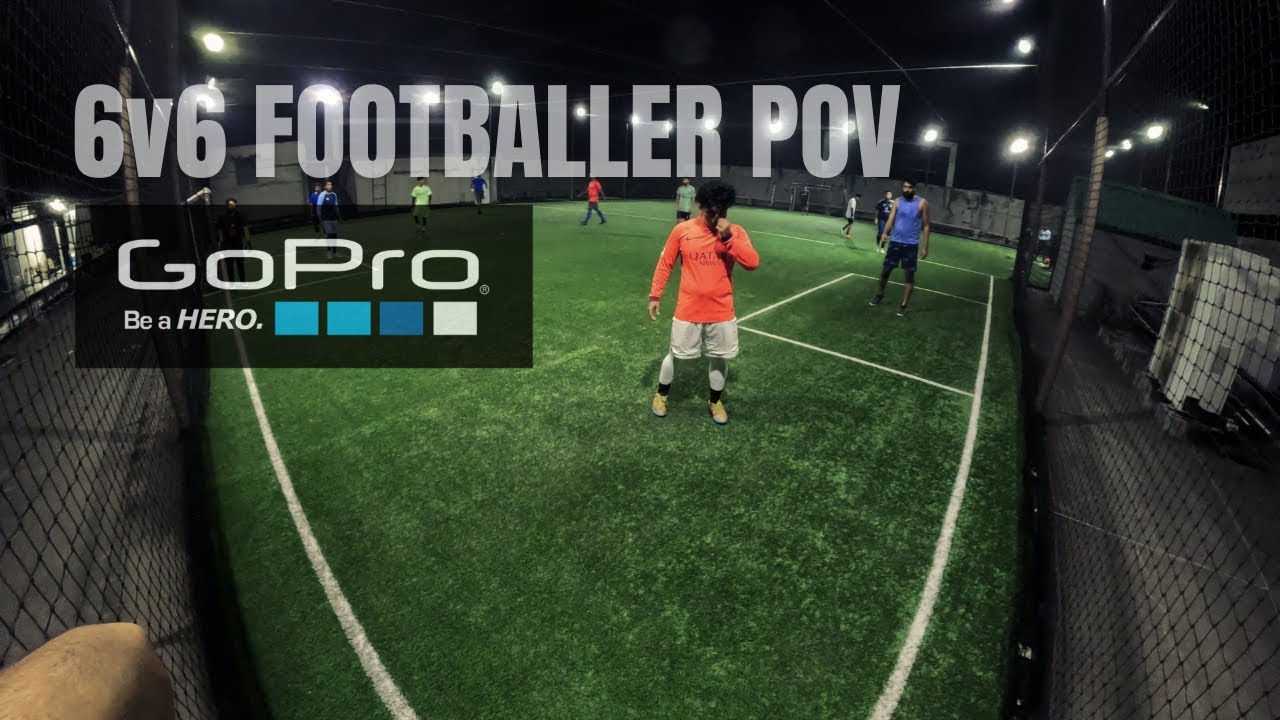 Footballer POV | 6v6 Football Match Highlights | @GoPro FPV | 4K - YouTube