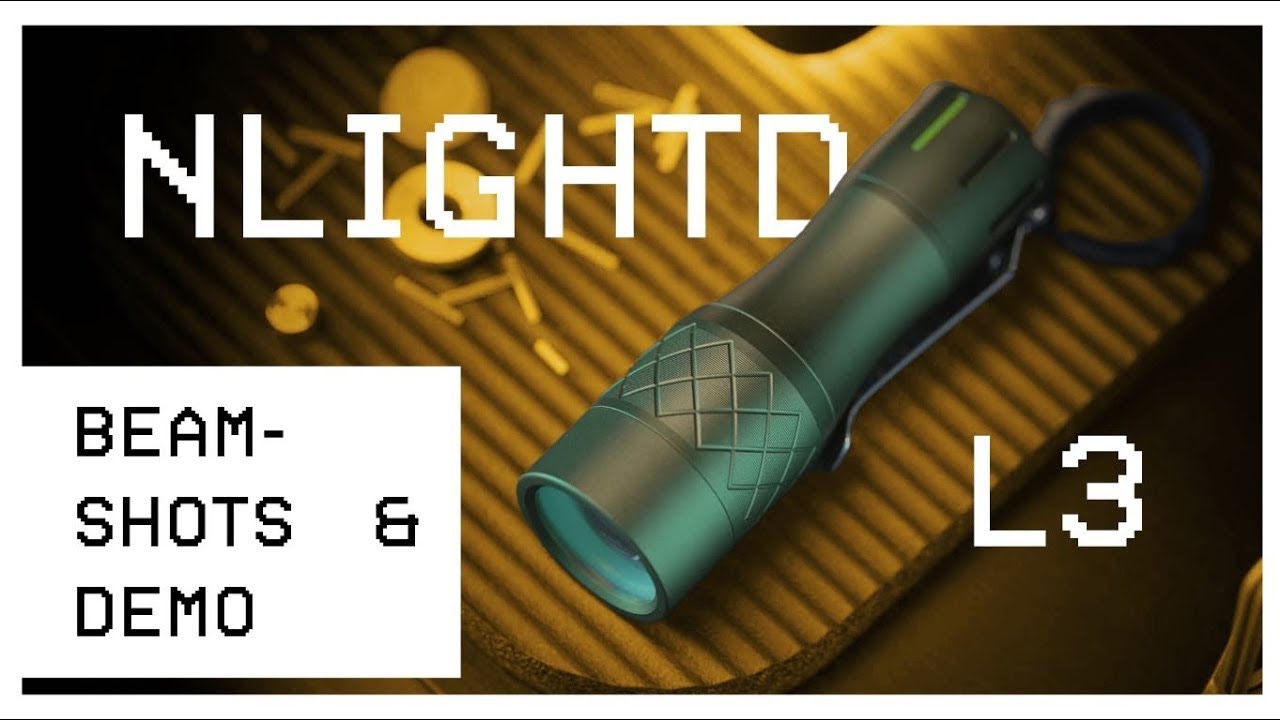 NlightD L3 [1411m test] vs Acebeam M1 vs Loop SK01s vs Nextorch T10L ...