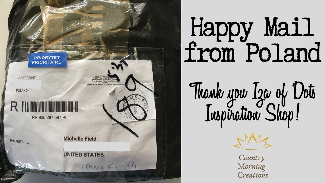 Happy Mail from Poland - YouTube