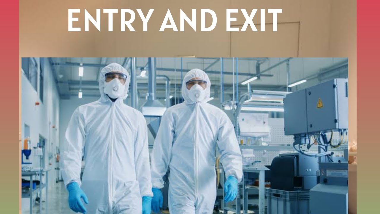 Pharmaceutical Entry and Exit procedure - YouTube