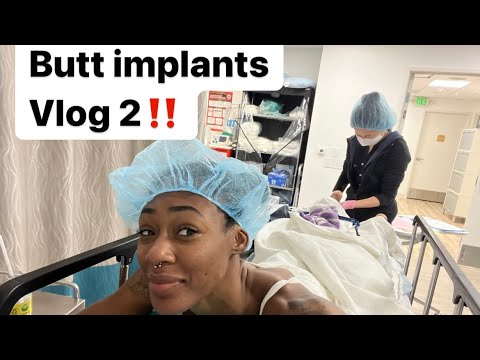 Butt implants Vlog 2 | Surgery Day!!￼