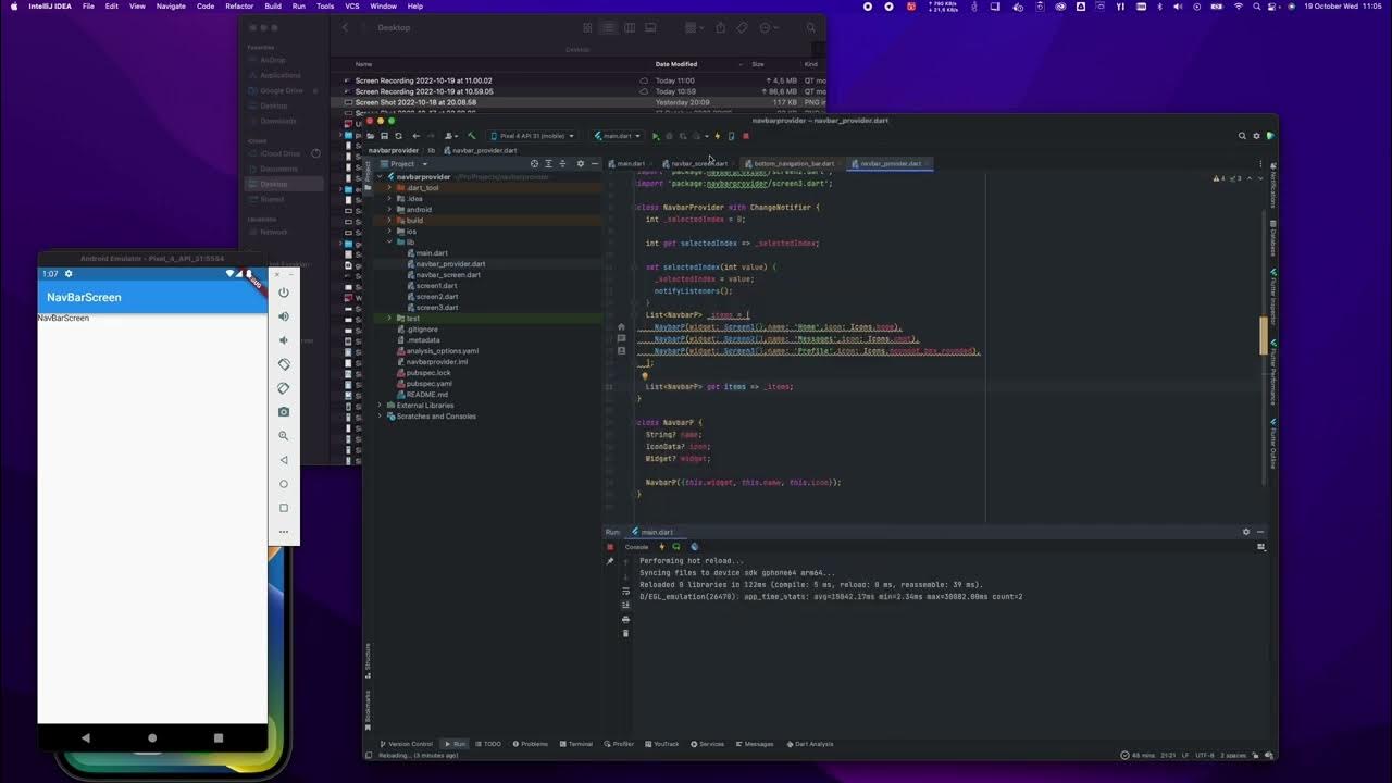 Flutter - BottomNavigationBar ve Provider(TR) - YouTube