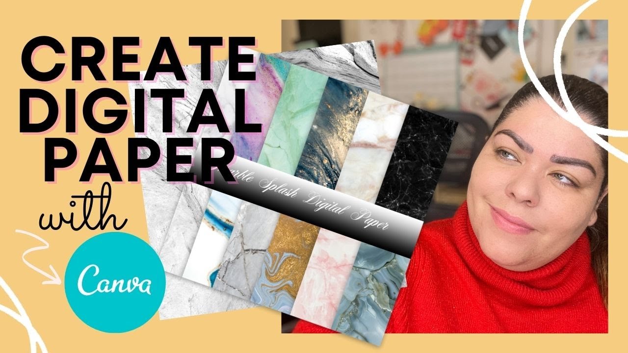 How To Create Digital Paper | Designing Digital Paper | Digital ...