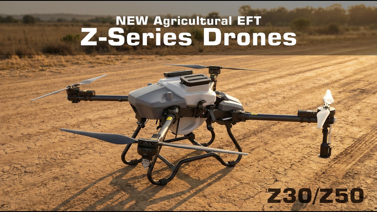 MotioNew | EFT Z30 & Z50 Agricultural Drones – 30L/50L Smart Farming ...