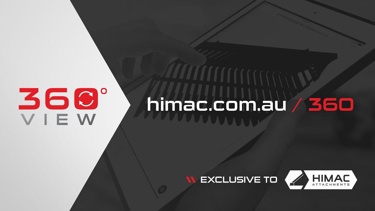 360° View - Interactive 3D Models - Himac Attachments - YouTube