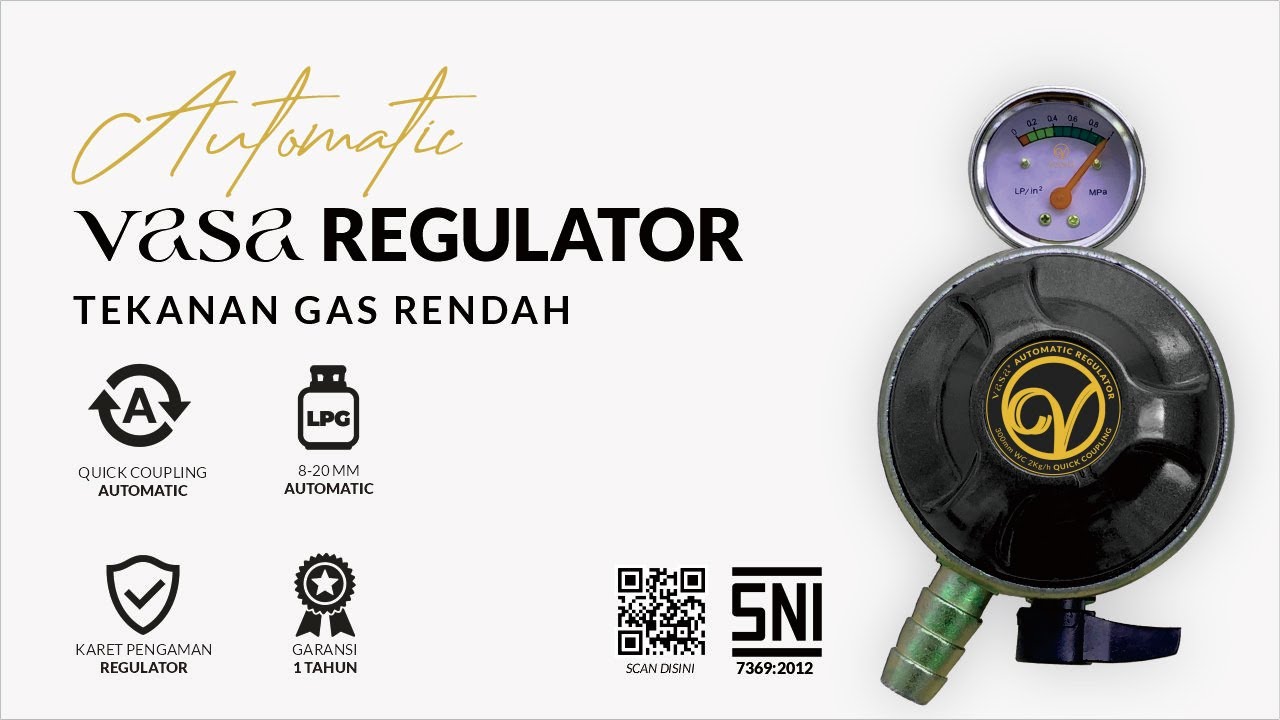 PREMIUM LPG REGULATOR | Vasa Home Appliance - YouTube
