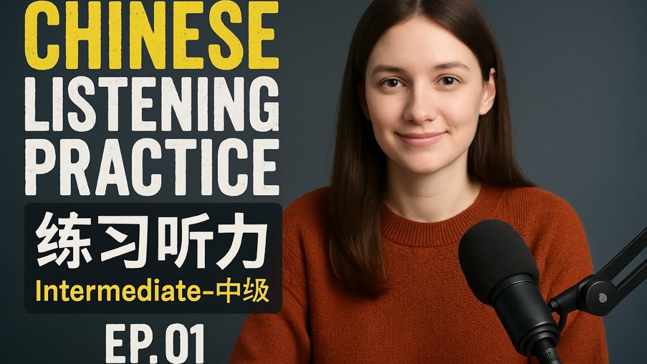 How to Think in Chinese - 如何用中文思考 | Intermediate Chinese Practice ...