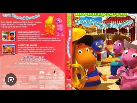 menu dvd Backyardigans:uma banda diferente - YouTube