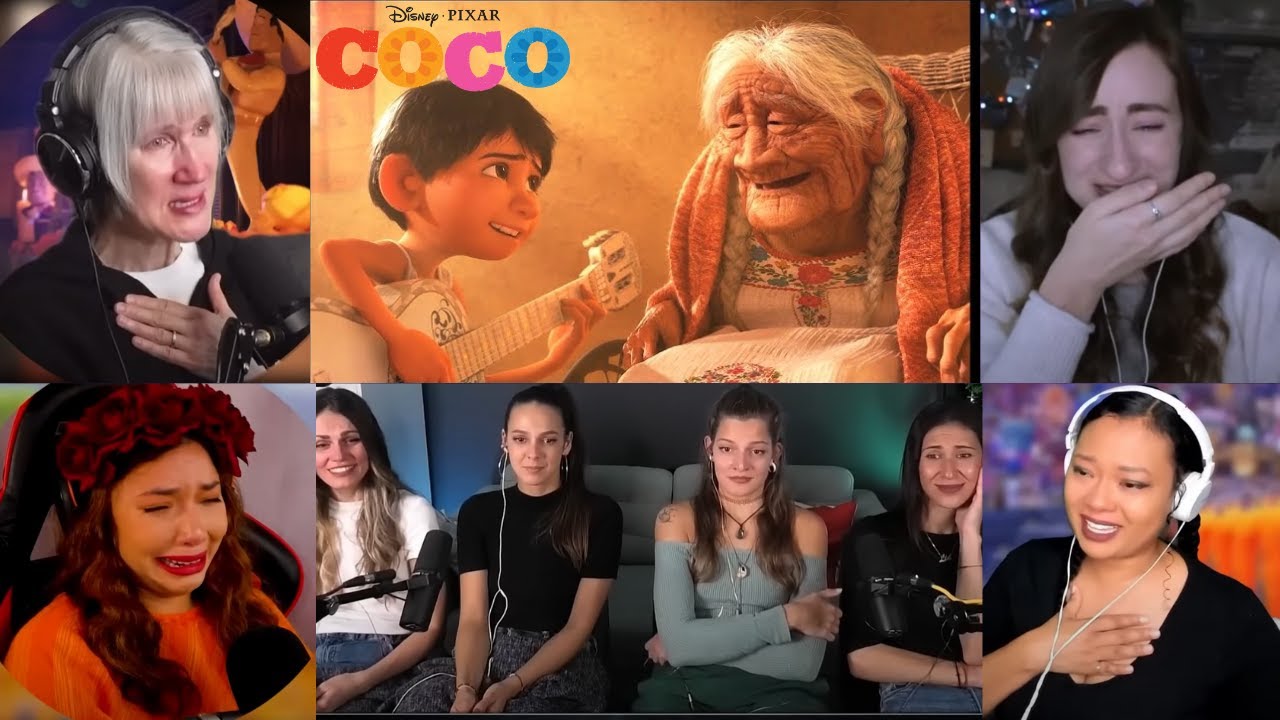Emotional Moment!! "Remember Me" - Coco (2017) - Reaction Mashup - YouTube