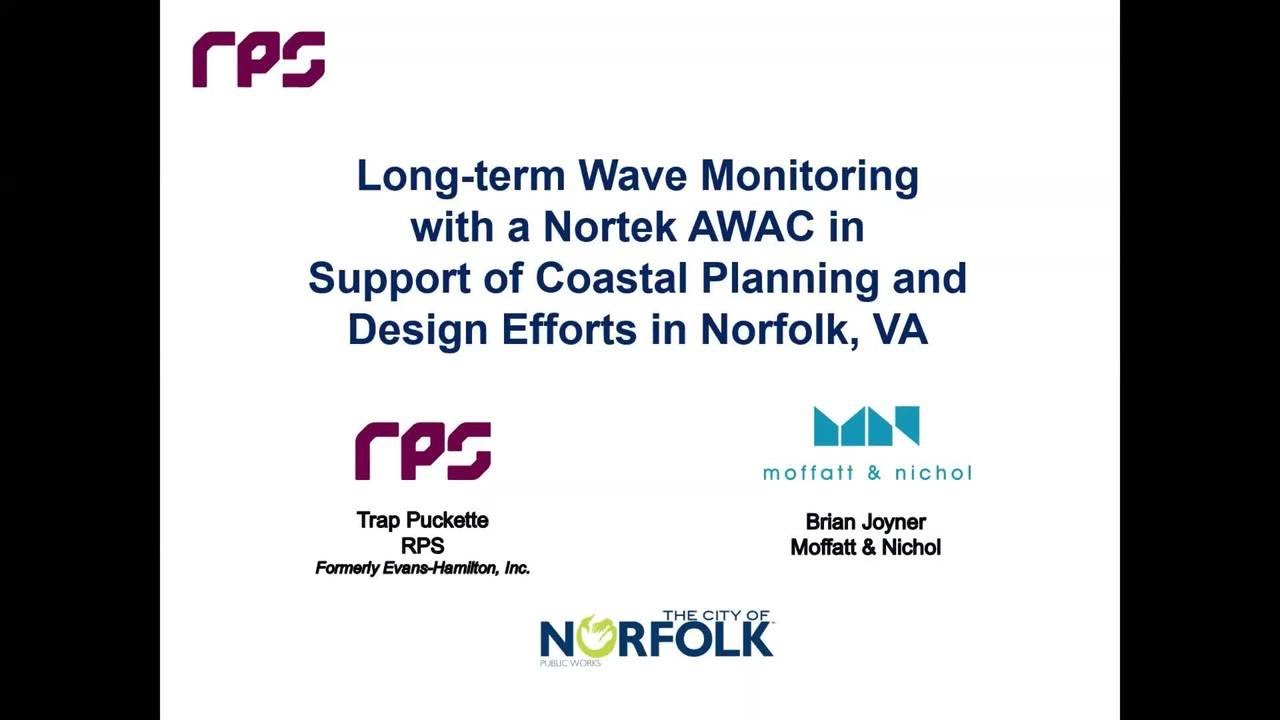 Long-term ocean wave monitoring with oceanographic tech - YouTube