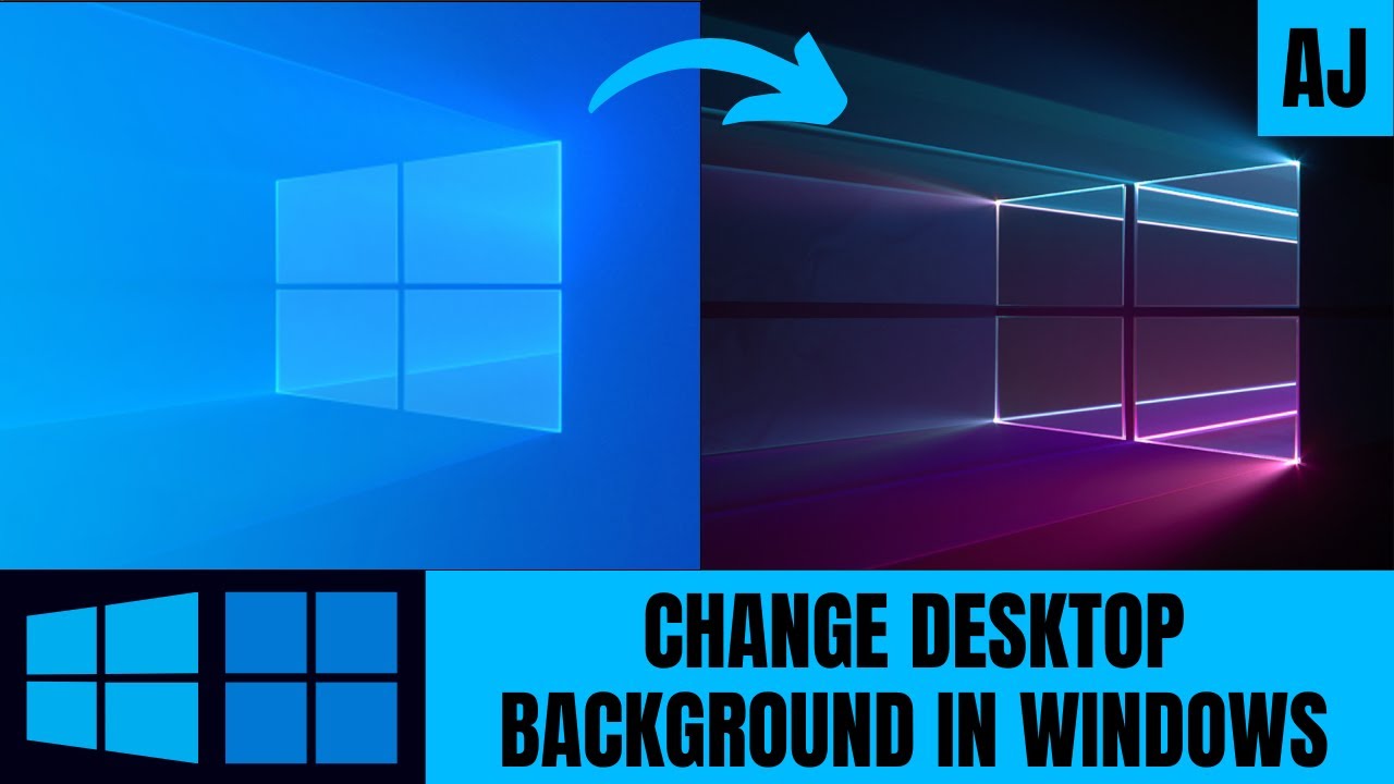 Change Desktop Background In Windows (Windows 10, Windows 11) - YouTube