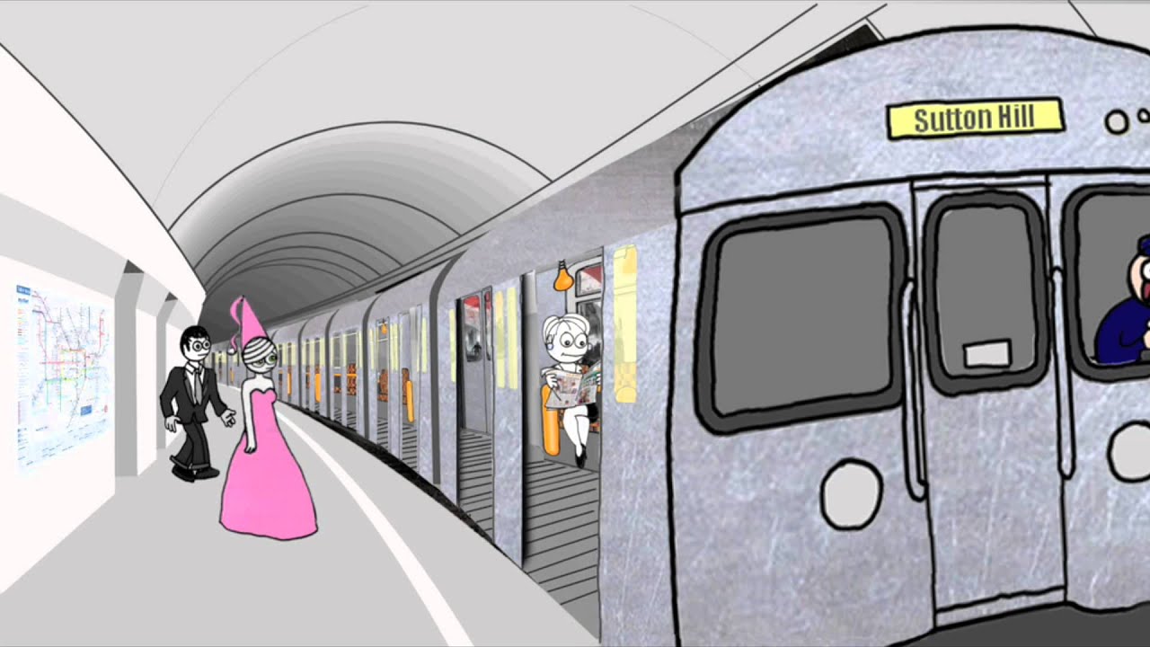 Zombies In The Subway by Stockholm - YouTube