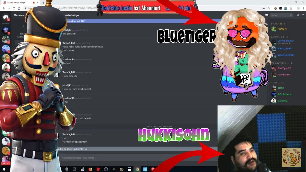 itsAssiTV beeft im Stream mit dem HuKKisohn und BlueTiger! - YouTube