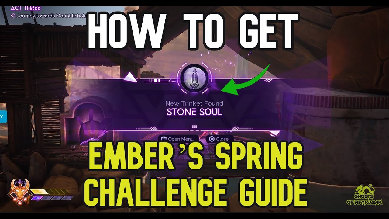 Tales of Kenzera: Zau - How to get Stone Soul Trinklet - Ember´s Spring ...
