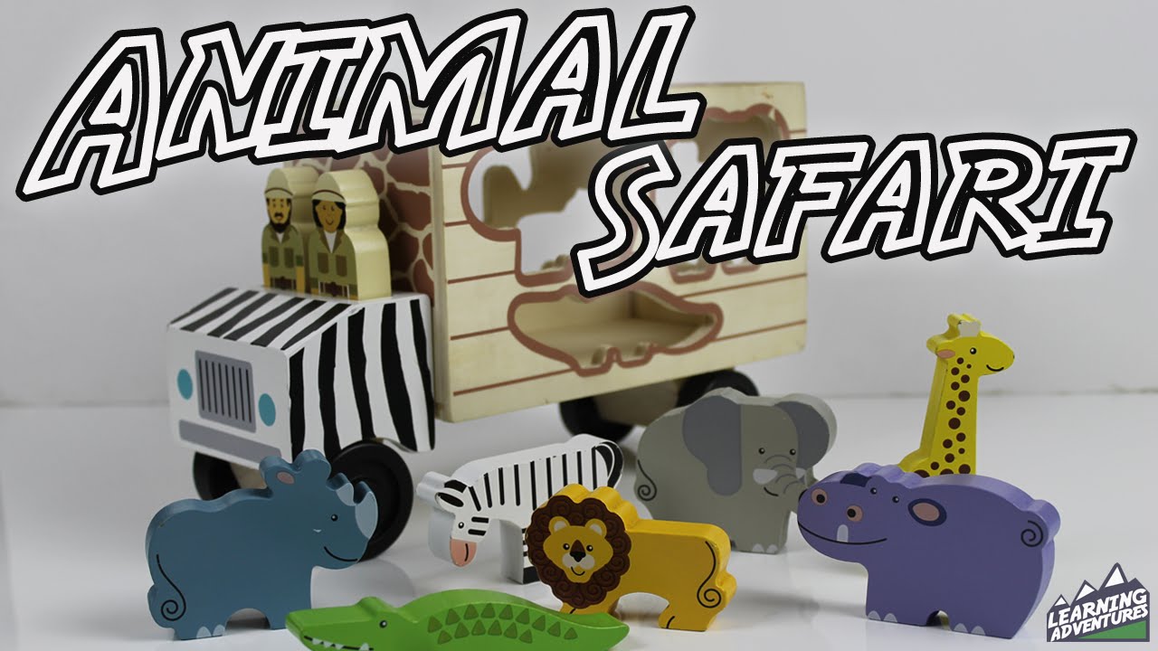 Wild Animal Safari! | Discover Seven Different Zoo Animals | Fun ...