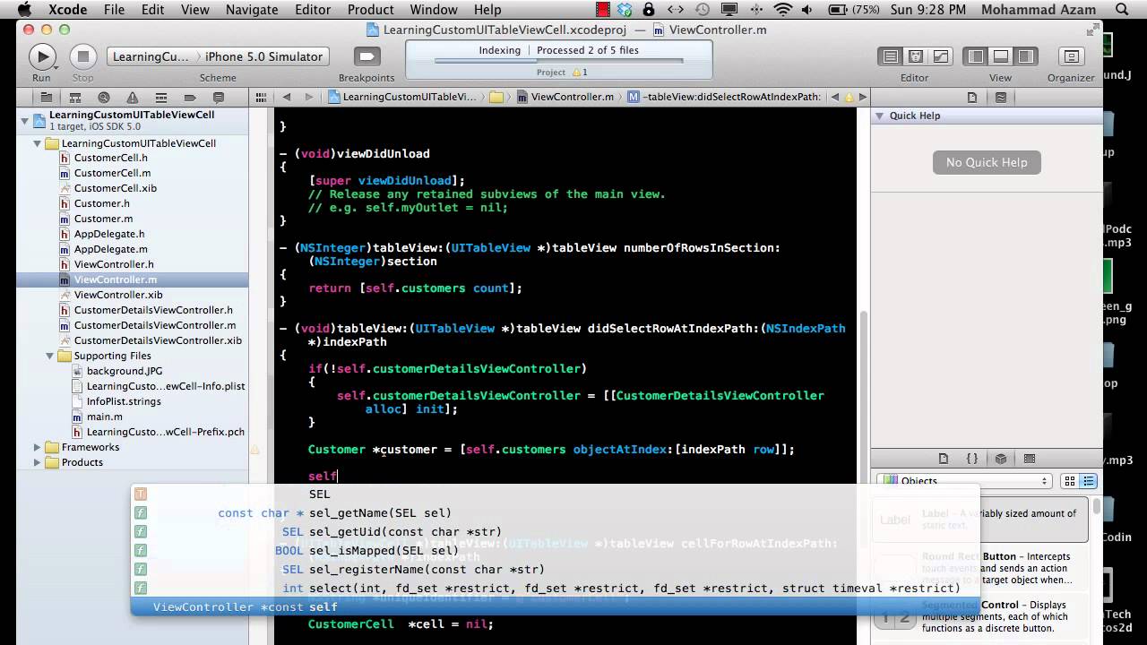 Learning Ios Development Part 12 Uinavigationcontroller Youtube 4954