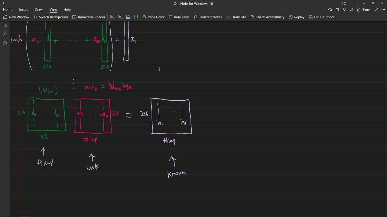 discussing how autoencoders work; new animation training of small ...