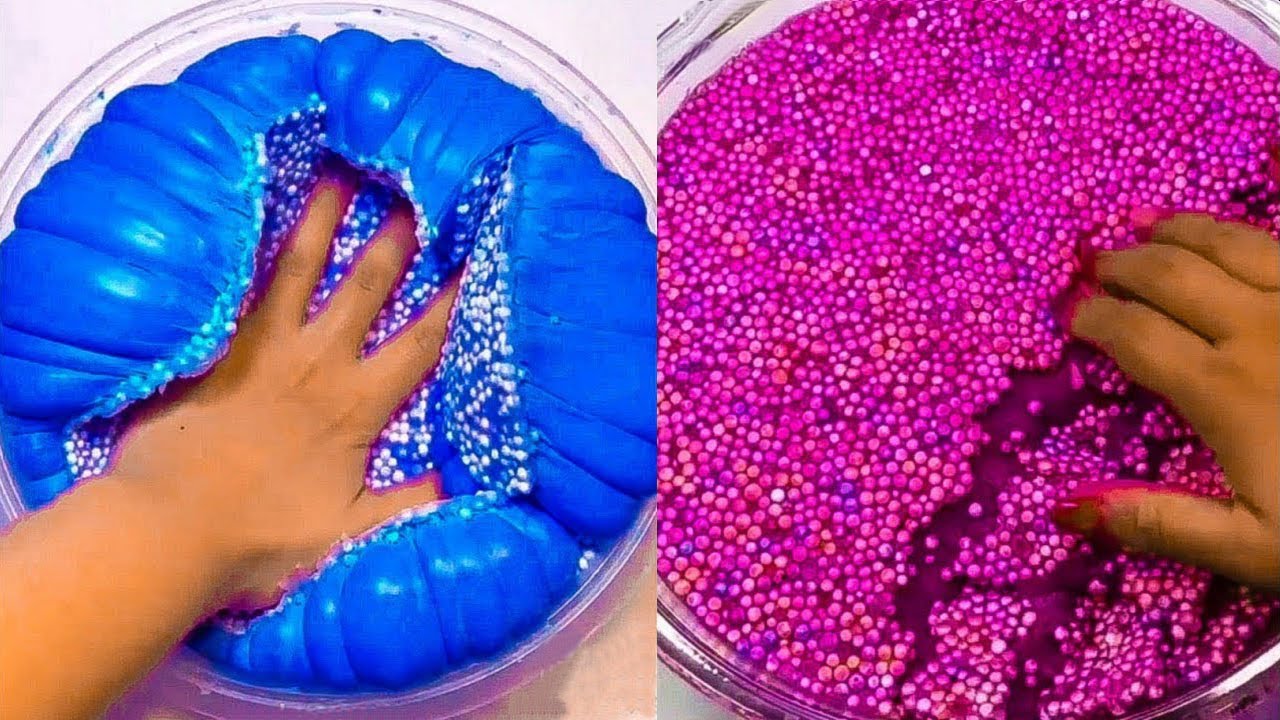 SLIME / relaxing sound satisfying asmr Ep328 - YouTube