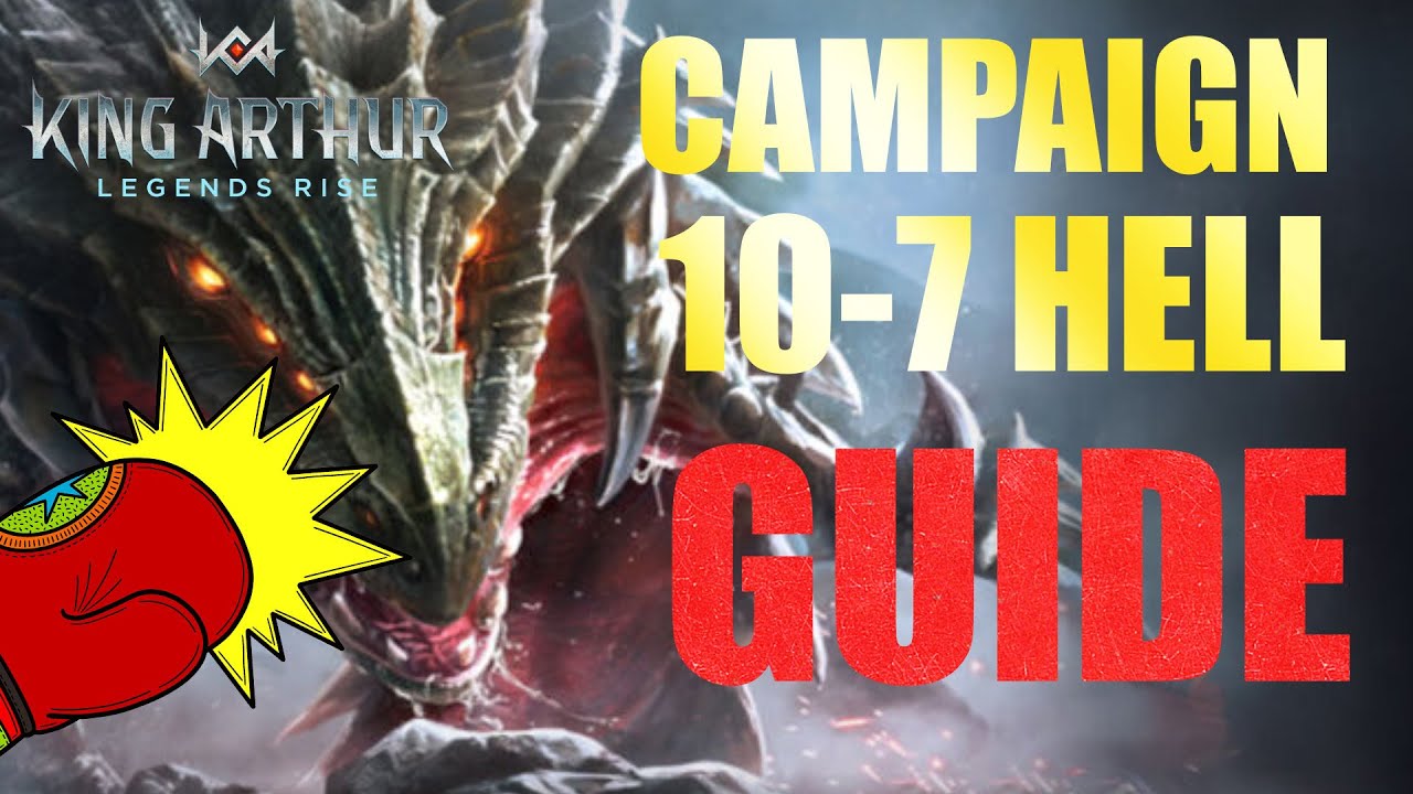 Campaign 10-7 Hell Guide - Defeat Crom Cruach | King Arthur Legends Rise - YouTube