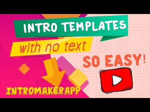 Intro Templates with music without text | IntroMakerApp - YouTube