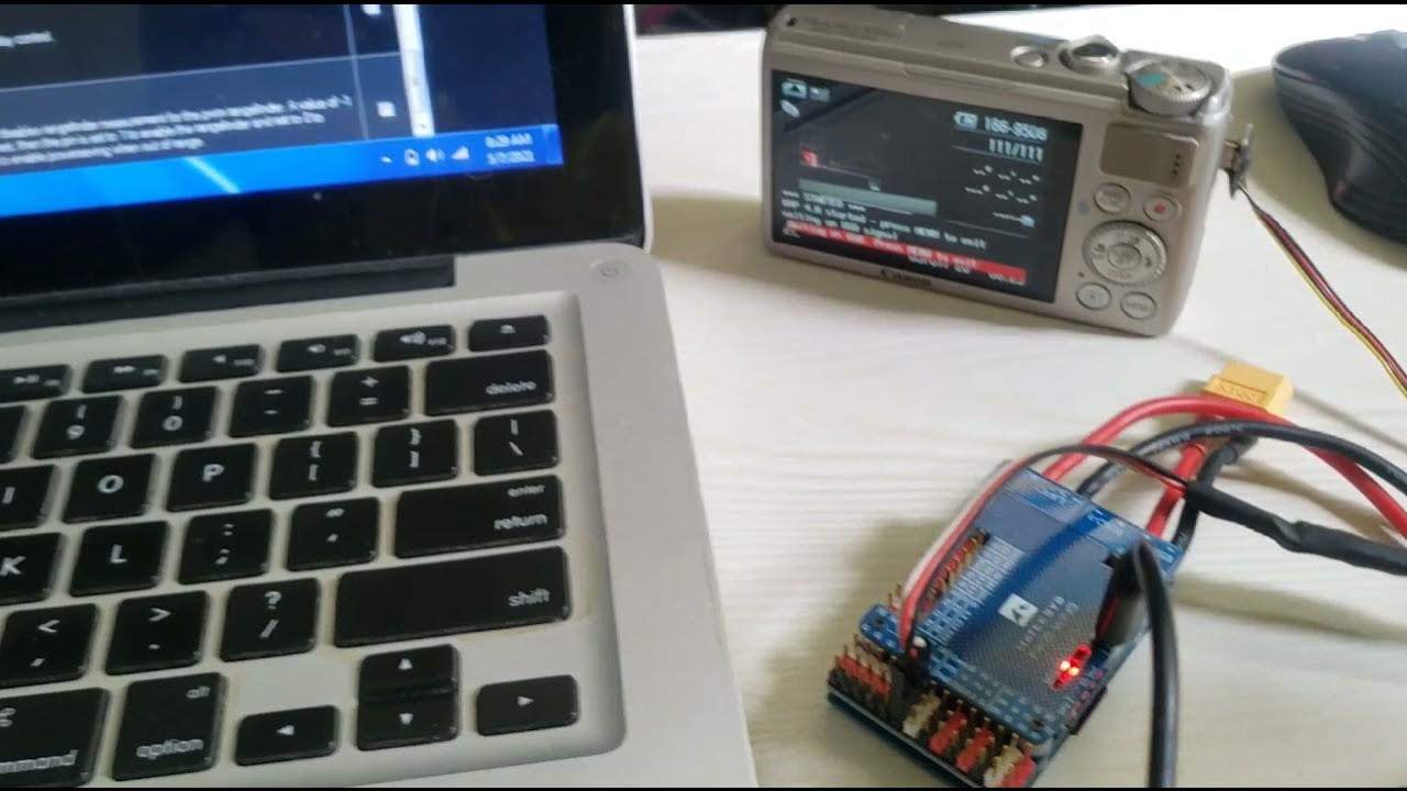 How to setup Matek F405 Wing for Camera Triggering using CHDK - YouTube