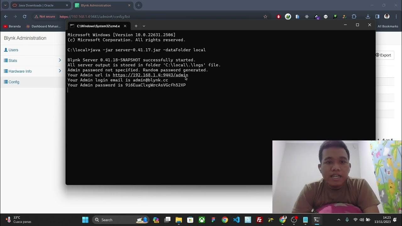 Membuat Server Blynk dan Publik URL Dengan Menggunakan NGROK - YouTube