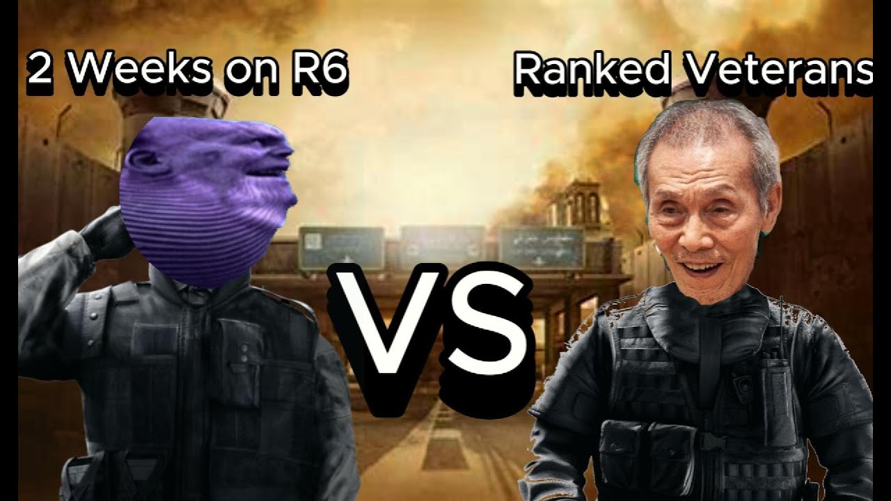 NEW R6 PLAYER vs R6 VETERAN GAMERS - YouTube