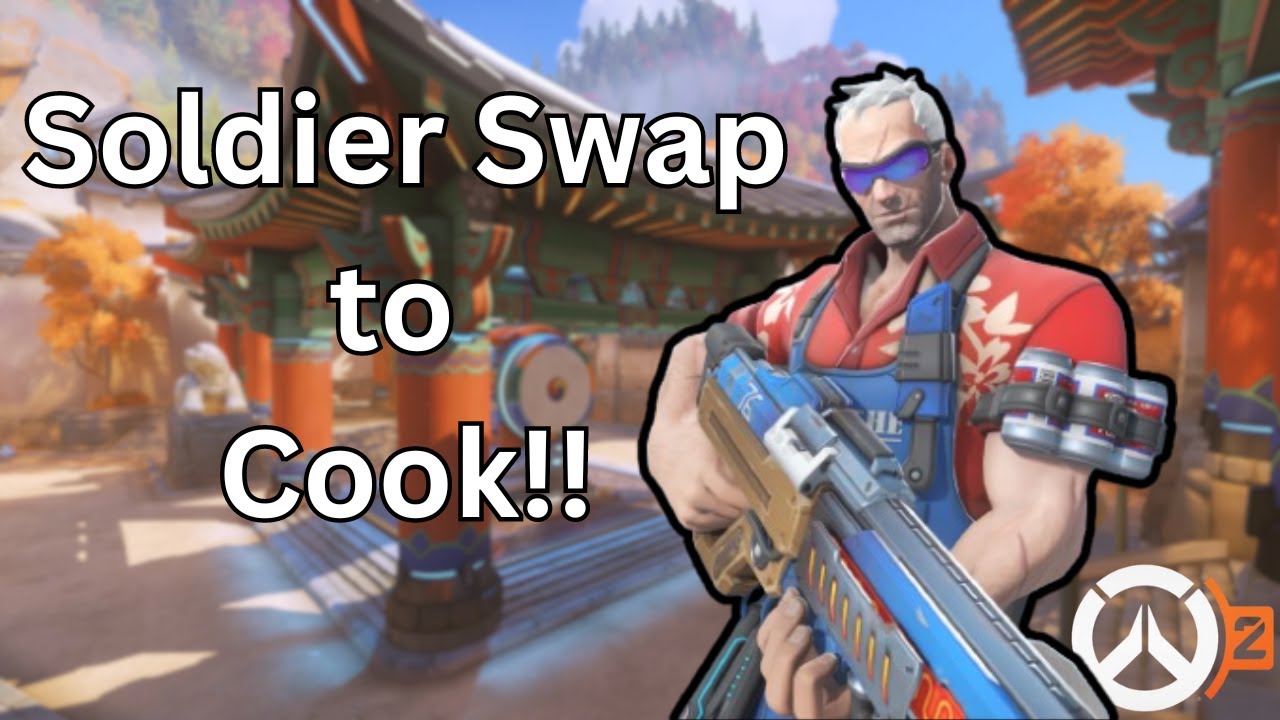 Soldier Swap to Cook! | Overwatch 2 Ranked DPS Gameplay - YouTube