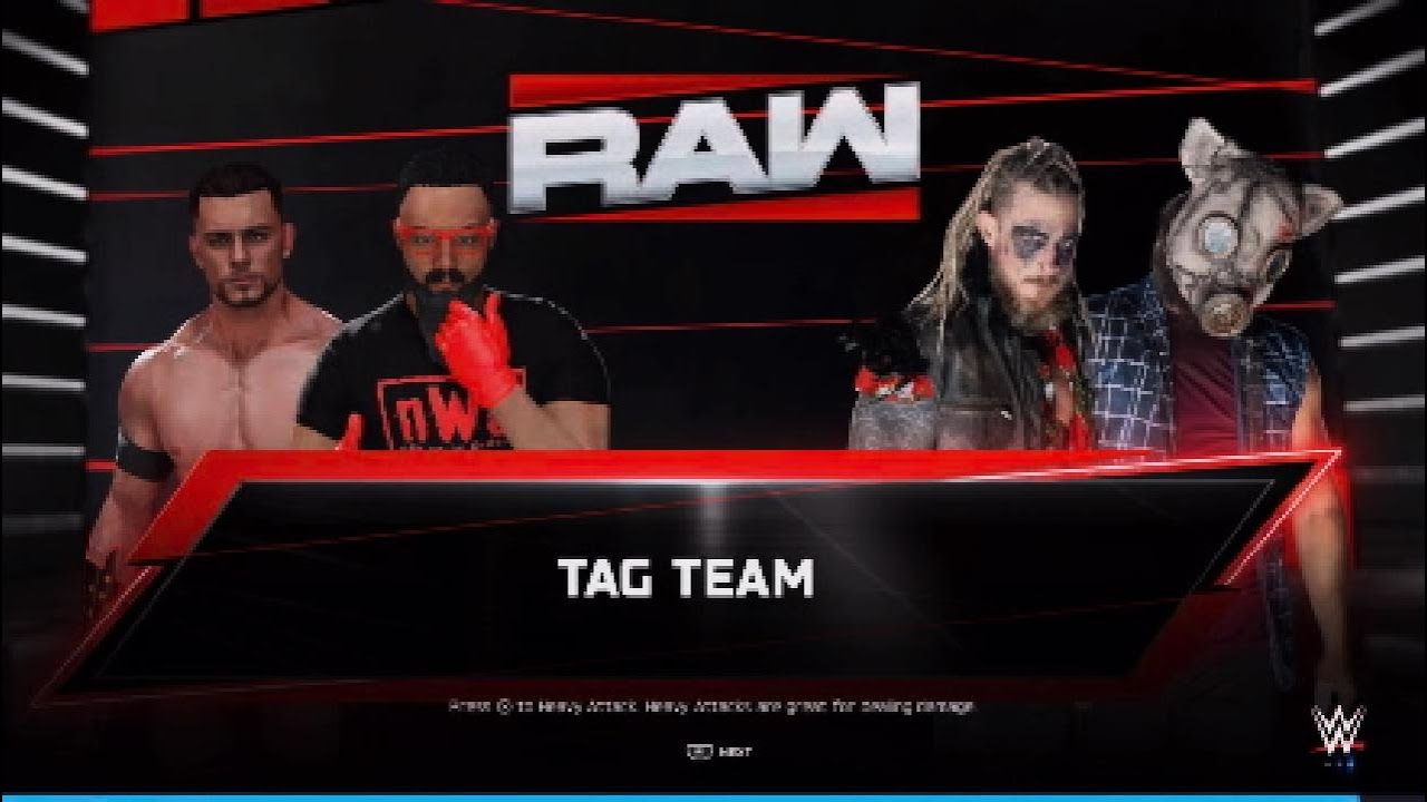 WWE Raw | nWo Wolfpac vs Wyatt Sick WWE2K25 - YouTube