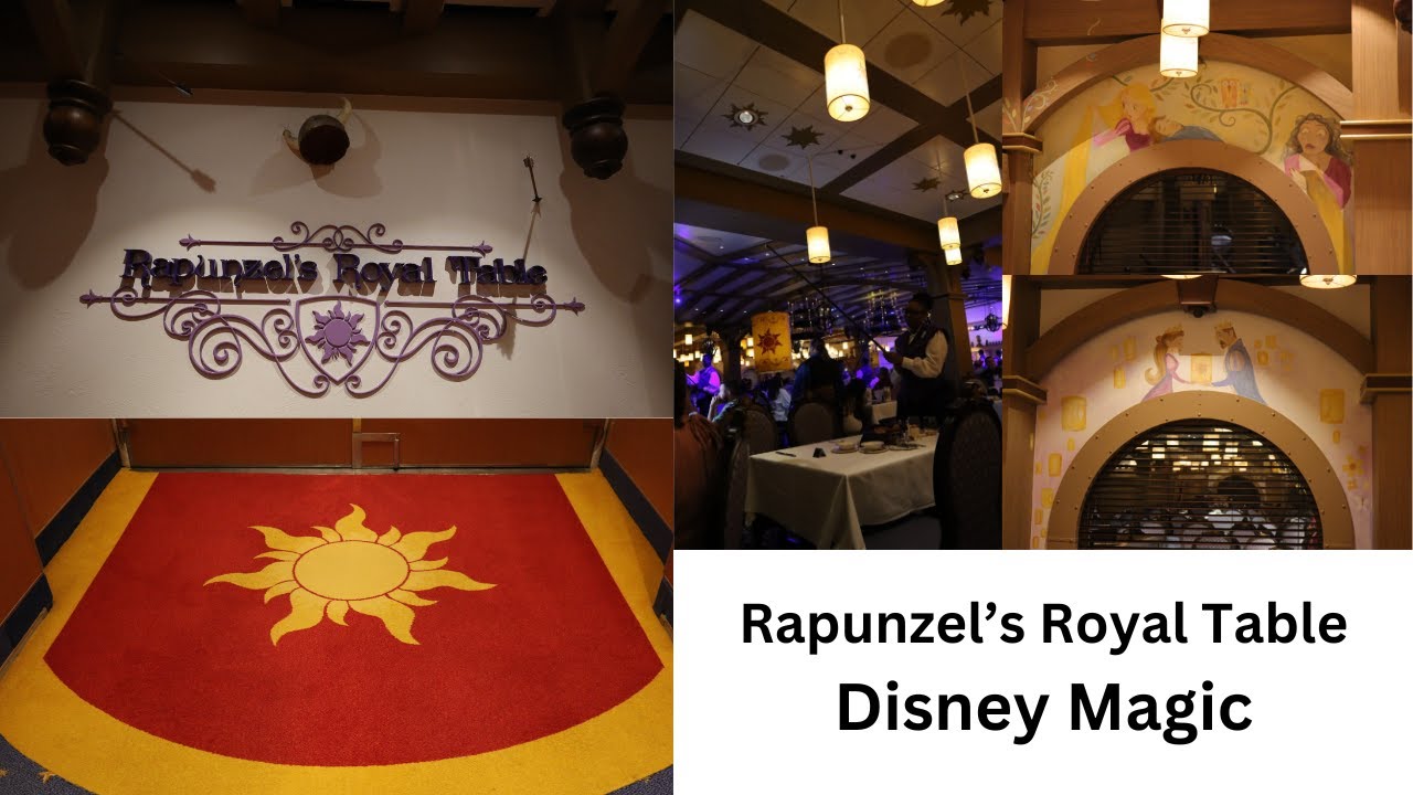 Disney Magic Rapunzel's Royal Table - YouTube