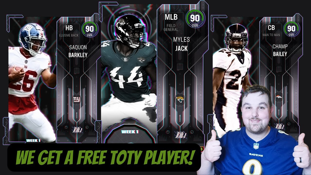FREE TOTY & TOTW HERO! TOTW WEEK 1 PACKS FOR TOTW SAQUON & LTD MYLES ...