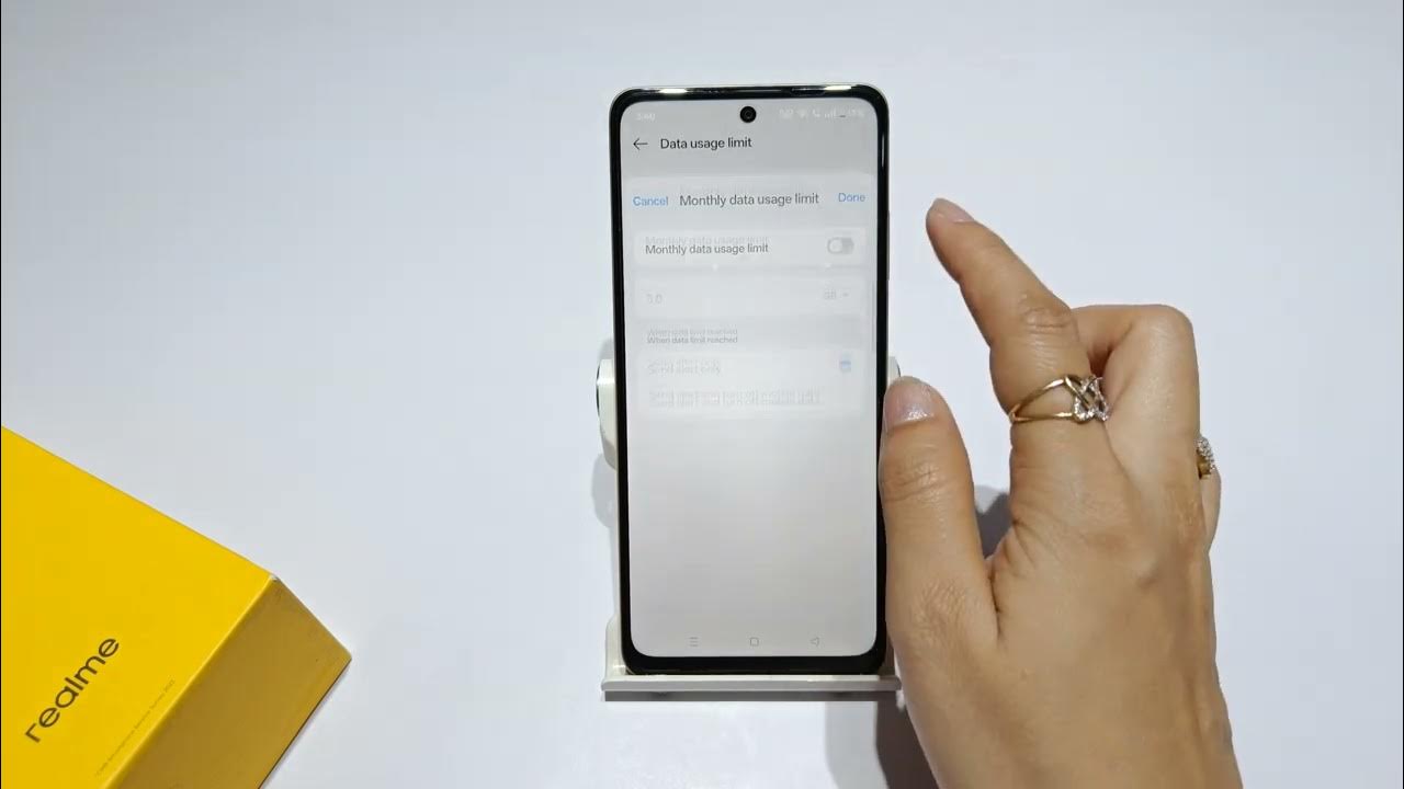 How to set daily data limit realme c75,c75x 5g |Realme c73 me data limit and warning kaise band ...