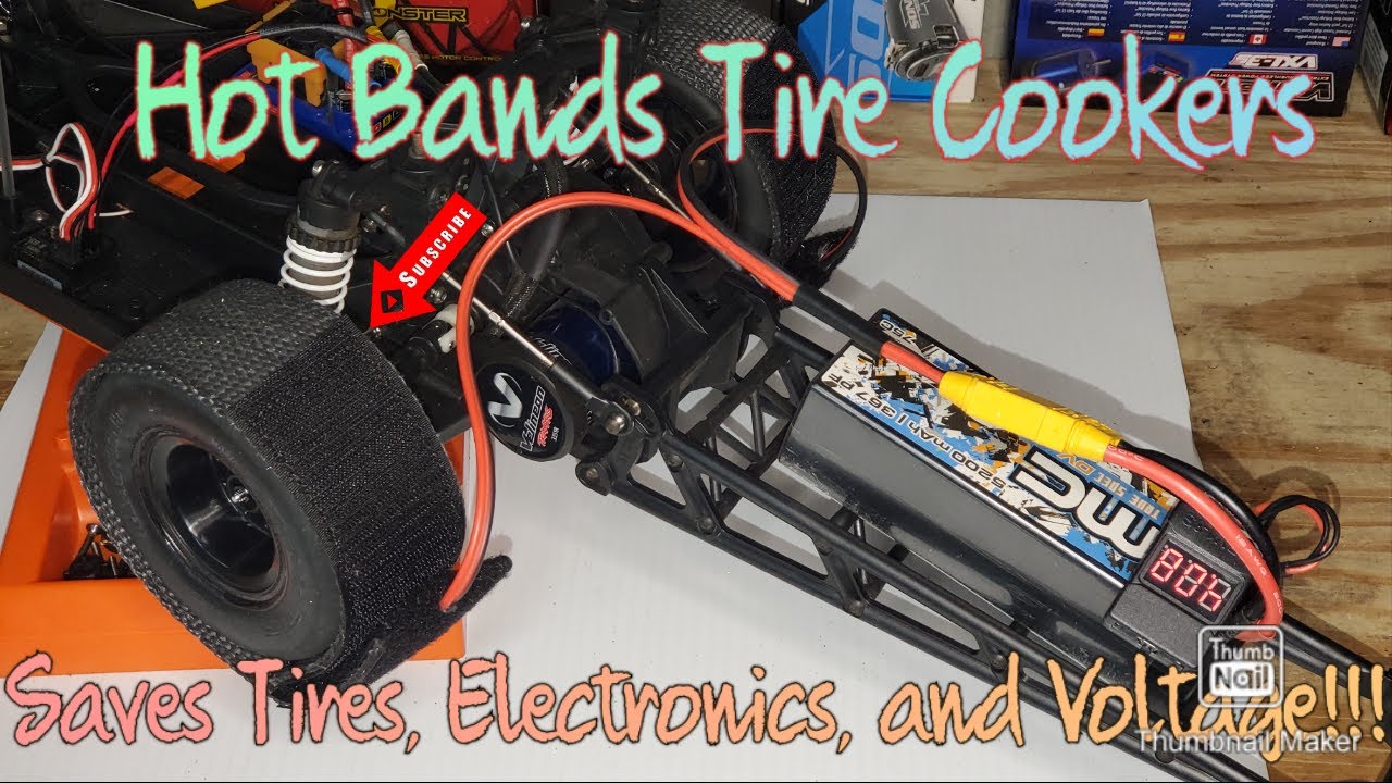 No Prep RC Drag Racing Tire Warmers - YouTube