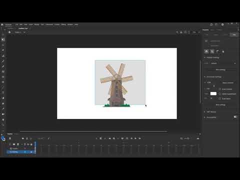 Adobe Animate - Create an Animated Windmill - YouTube