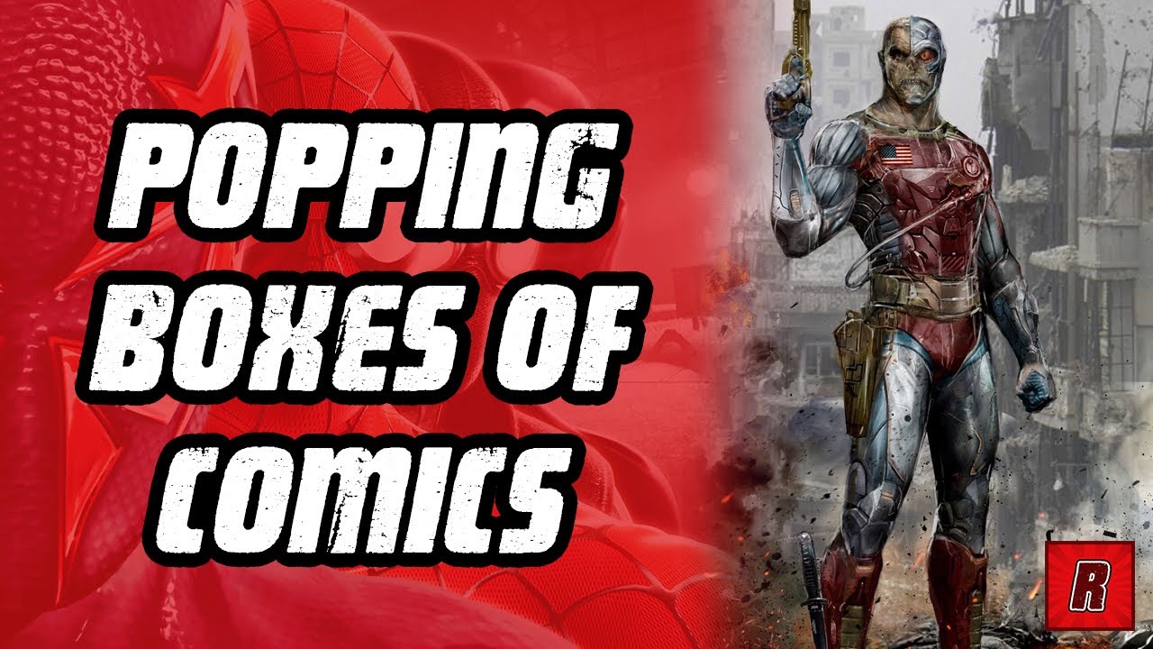 POPPING BOXES of Comic Books - YouTube