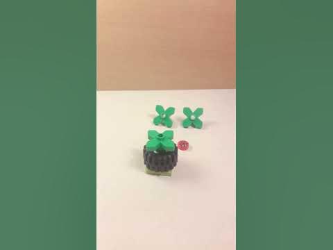 Делоем Цветок из лего ⚘🌷🌹 - YouTube