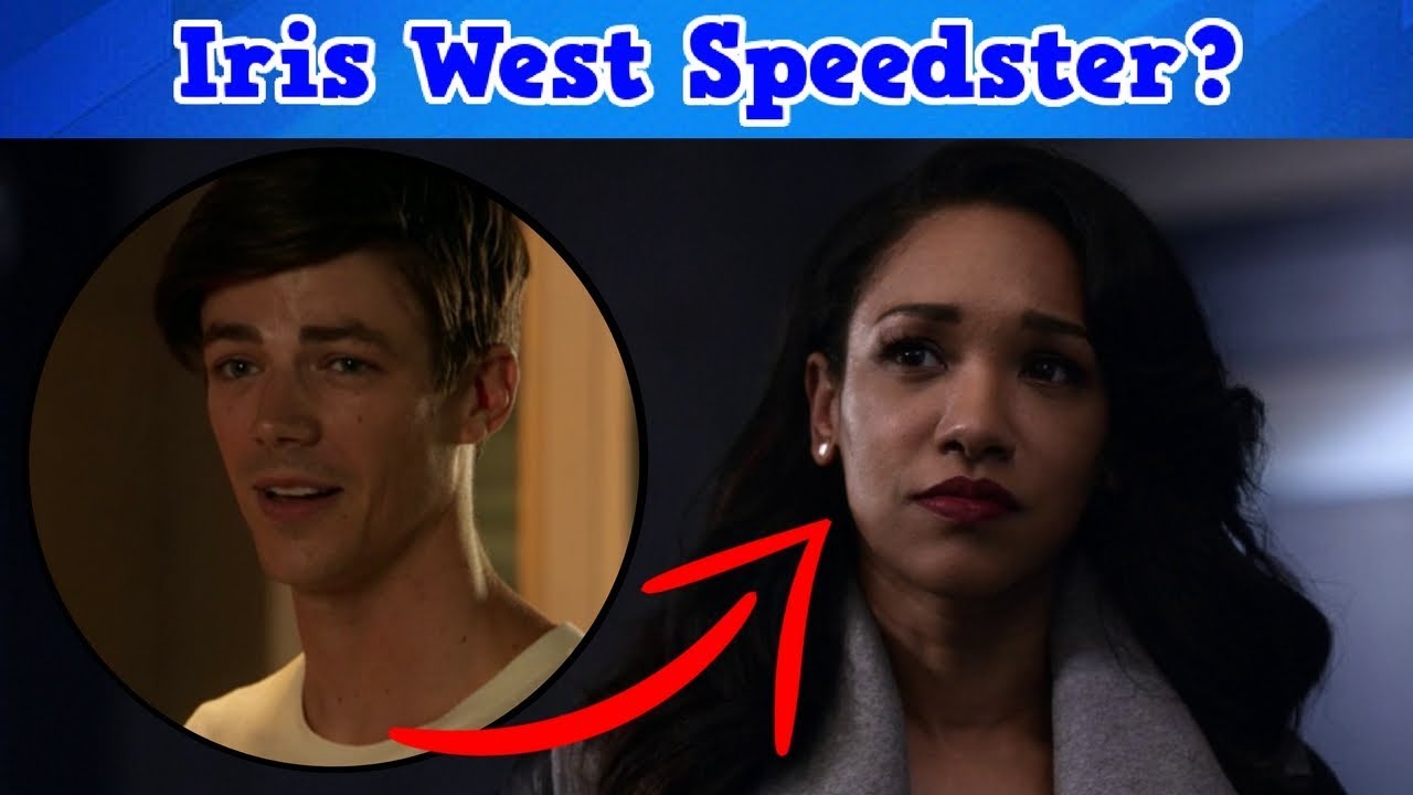 Iris West A Speedster?! - The Flash Season 4 - YouTube