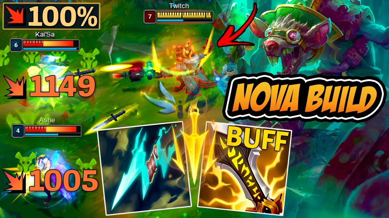 A NOVA BUILD DO TWITCH ADC FULL CRÍTICO É MUITO OP !! - LEAGUE OF ...