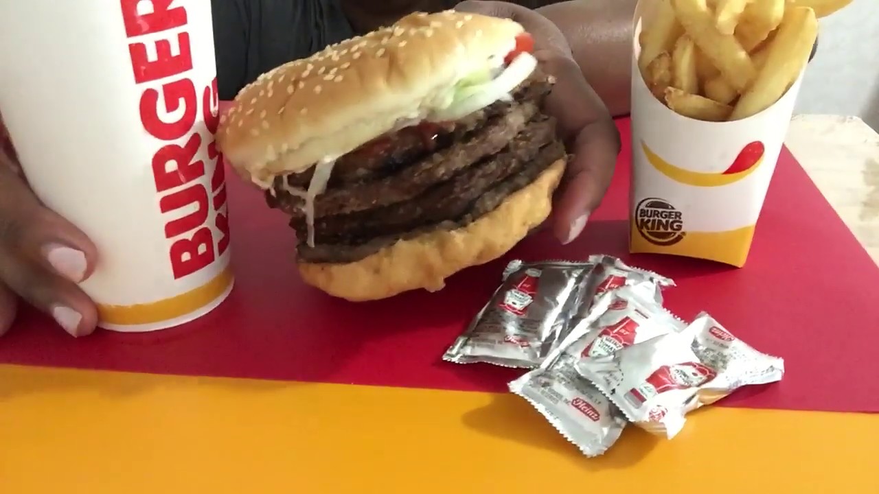 Tripple Whopper Challange | Burger King Triple Whopper – CUDAE