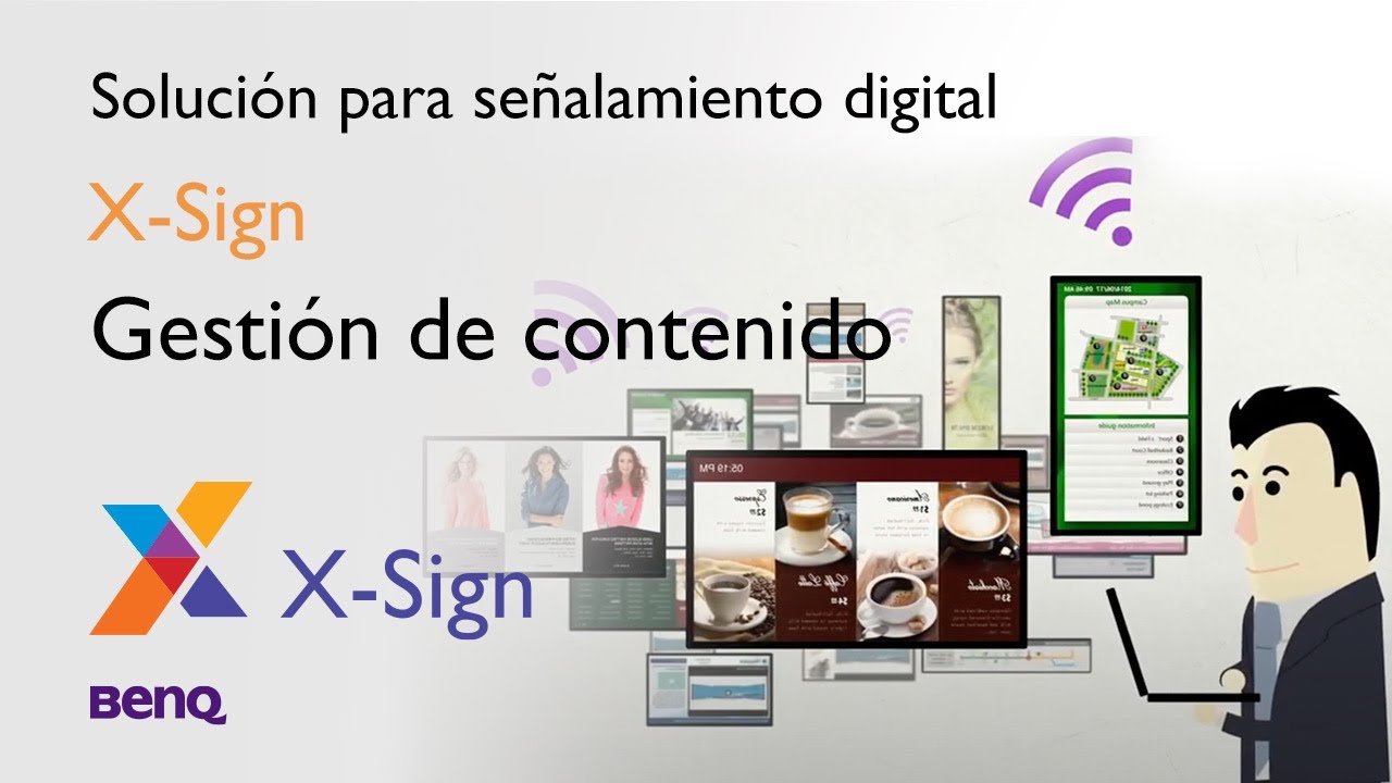 Software X-Sign de BenQ - YouTube