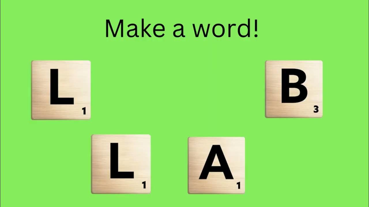 Let's make words! Part 1 - YouTube