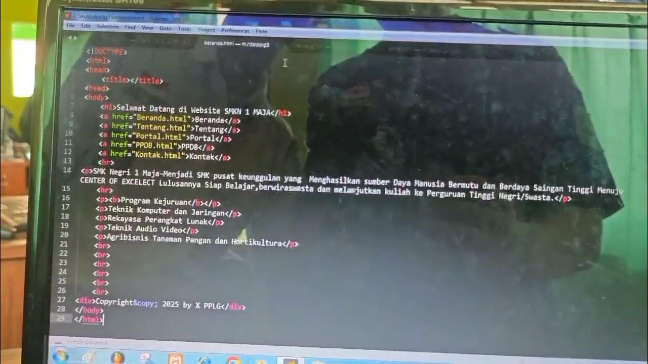 Membuat Coding html - YouTube