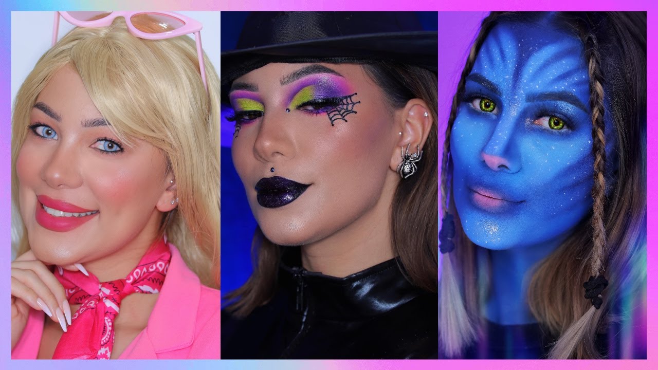 5 HALLOWEEN MAKEUP & COSTUME IDEAS 🎃 easy step by step makeup tutorials ...