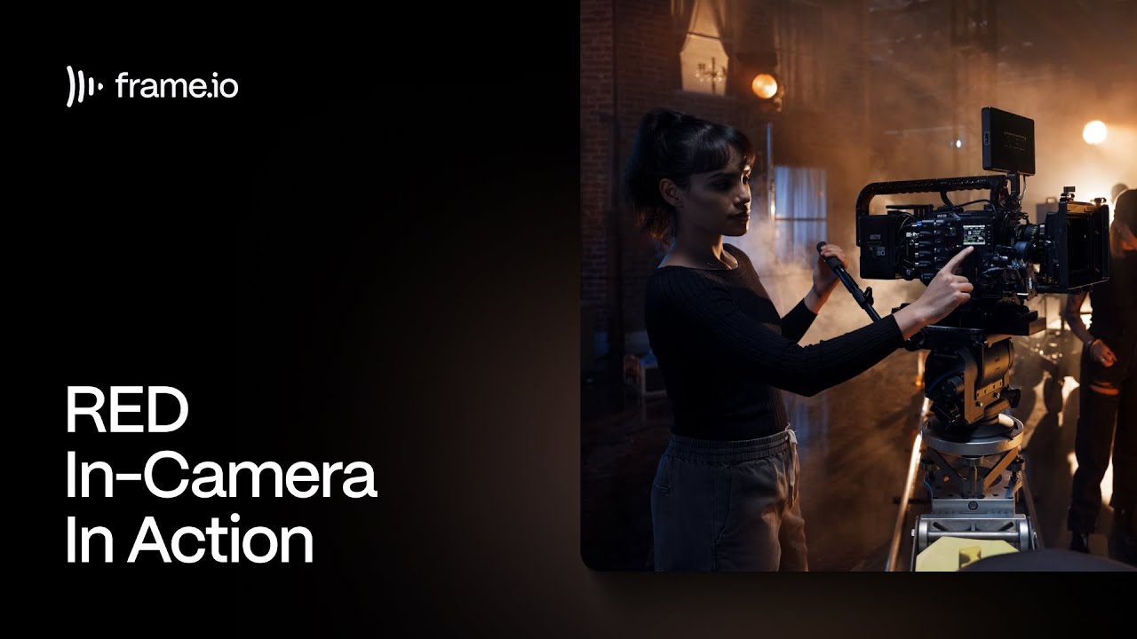 Behind the Scenes with Frame.io: RED In-Camera Integrations in Action - YouTube